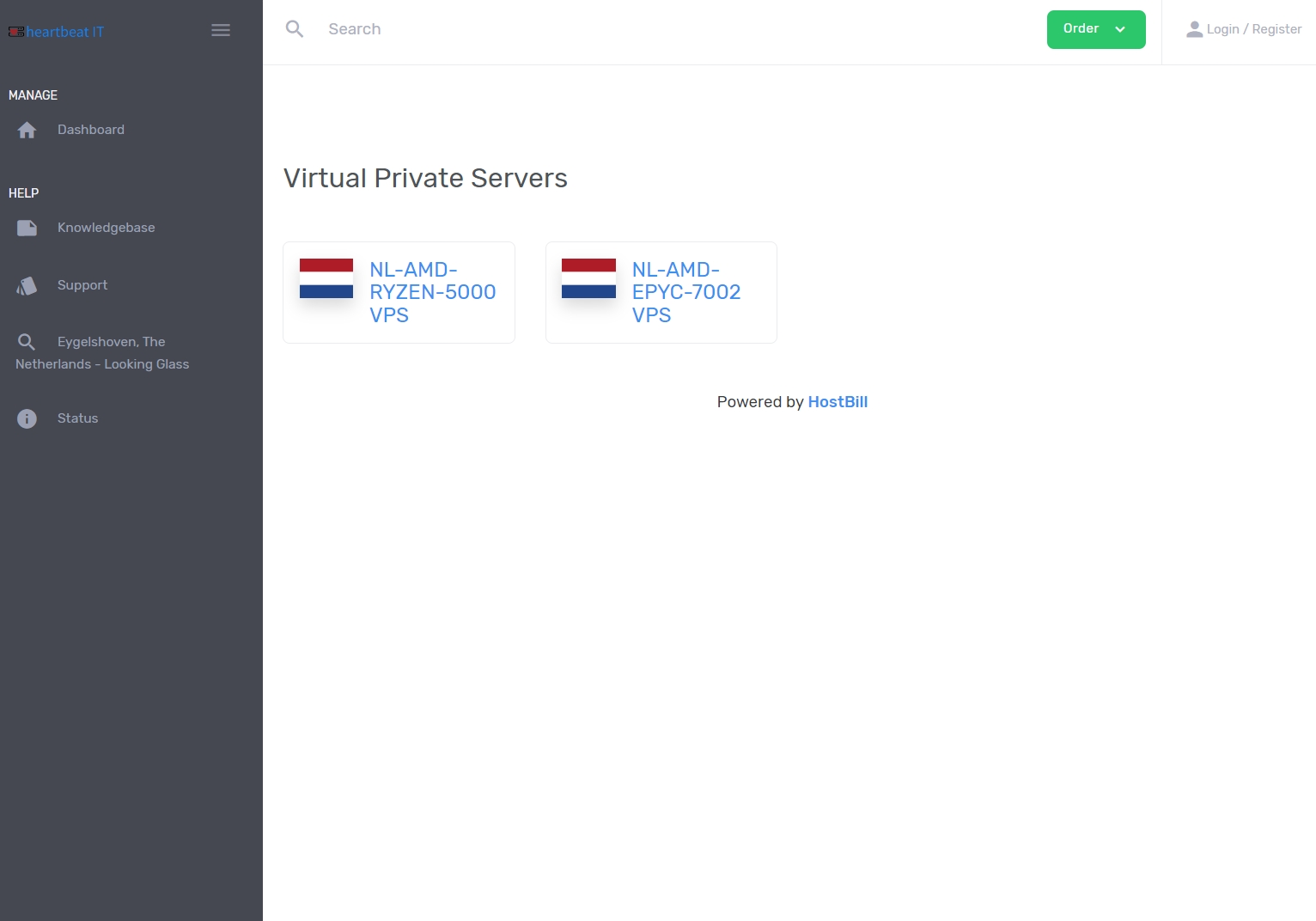 Heartbeat-it：荷兰VPS/4核/8G内存/200G NVMe/16T单向流量/2.5G带宽/KVM/月付€8.99/免费BGP Session/适合做站 - Affyun - 每日 ...