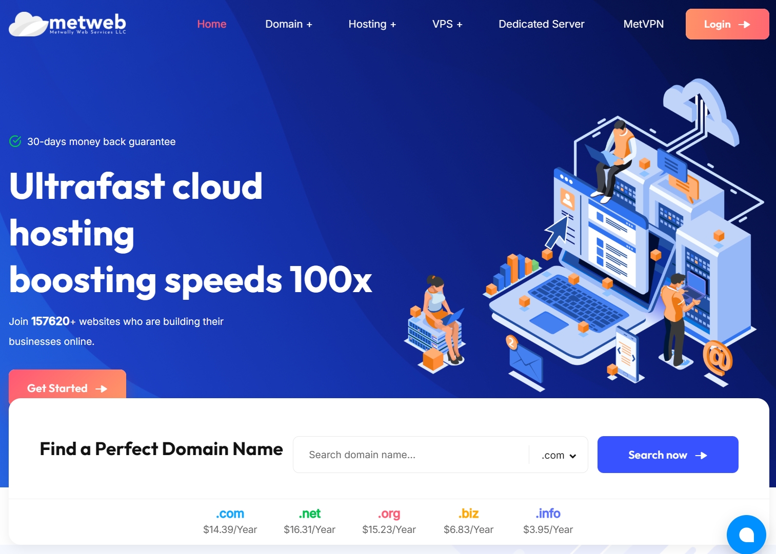 Metweb：盐湖城VPS/1核/1G内存/25G NVMe/不限流量/10G带宽/月付$4.89/fiberstate机房/适合做站/圣诞促销 - Affyun - 每日推送VPS资讯